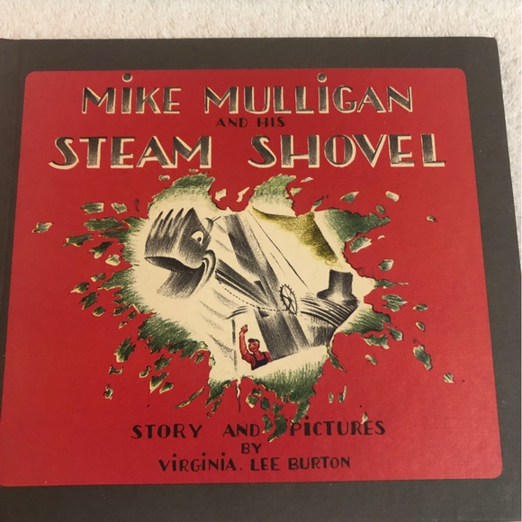 Other | Vintage Hardcover Mike Mulligan And His Steam Shovel Book Sale ...